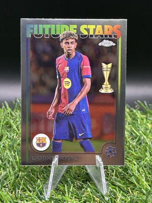 2024-25 Topps Chrome Future Stars Lamine Yamal All-Star Rookie | eBay