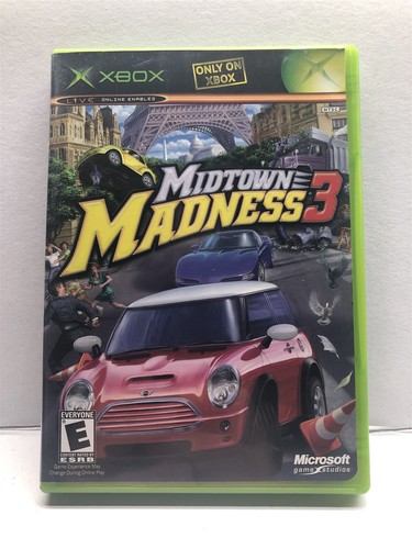 Midtown Madness 3 (Microsoft Xbox, 2003) Clean Tested Working - Free ...