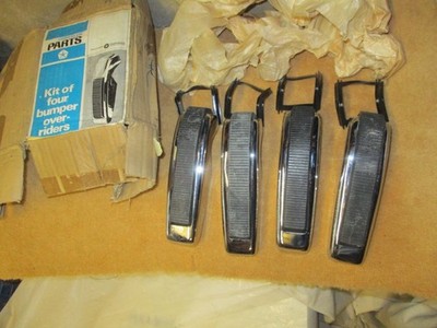 NOS Hillman Avenger Bumper Over Rider Full Kit Genuine Chrysler UK GLS ...