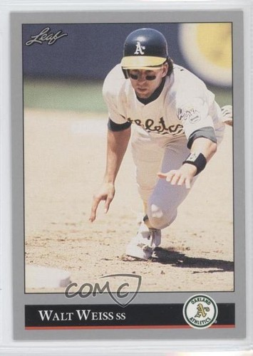 1992 Leaf Walt Weiss #380 | eBay