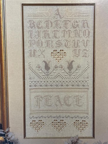 CROSS 'n PATCH Counted Cross Stitch Leaflet - THE PEACE SAMPLER - No. 67 | eBay
