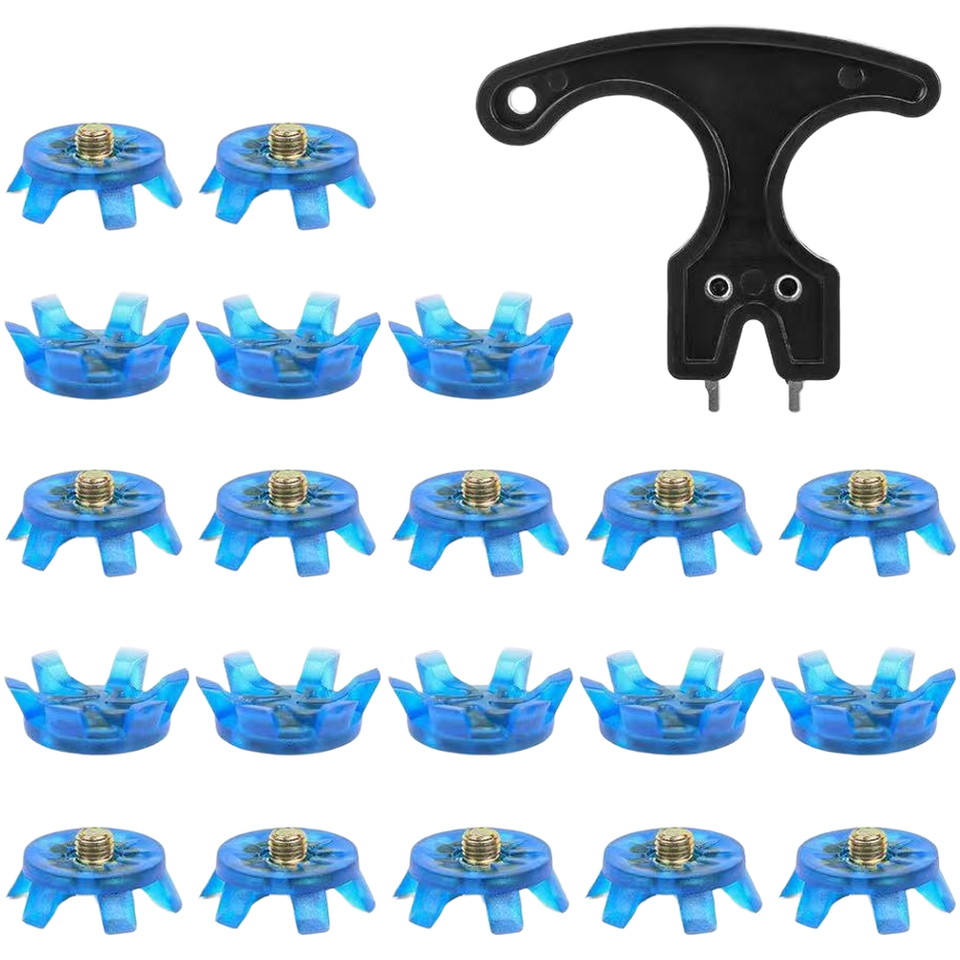 Golf Spikes Cleat Studs On-course Use Lightweight Design Quick ...