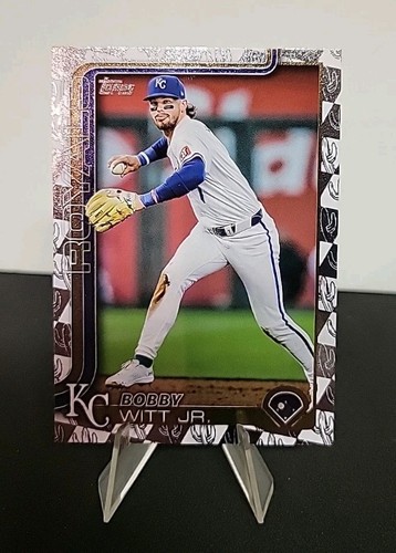 2025 Topps Series 1 - Bobby Witt Jr. #100 Spring Training Foil - Royals ...