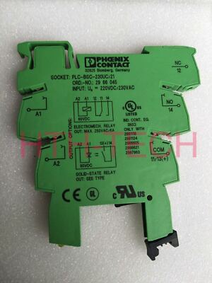 PLC-BSC-230UC/21 Relay Socket for NO.2961118 NO.2961105 x 1pc / | eBay