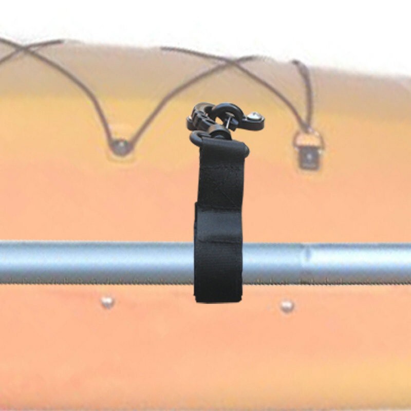 Kayak Paddle Clips Attachment Black Holder Canoe Boat Dinghy High ...