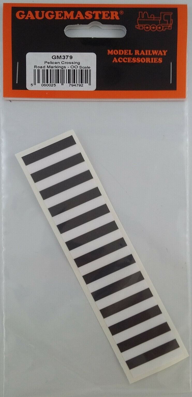 OO/HO Scale Zebra Crossing Road Markings Gaugemaster GM379 | eBay