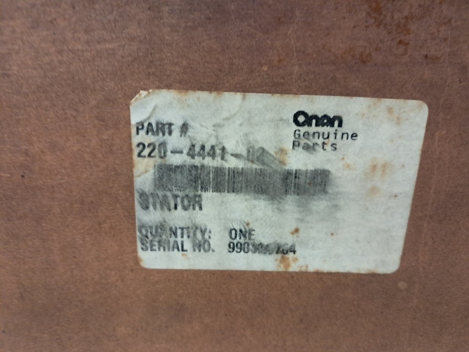 Cummins / Onan 220-4441-02, MDKWB 9KW Generator Exciter Stator | eBay