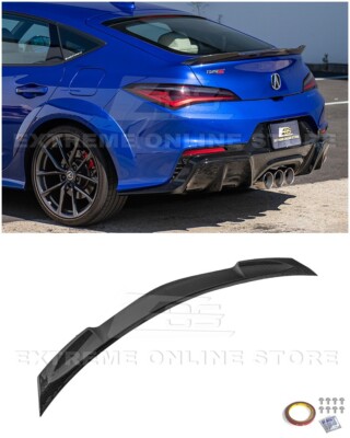 For 23-Up Acura Integra | Extended Carbon Fiber Package Rear Trunk Wing ...