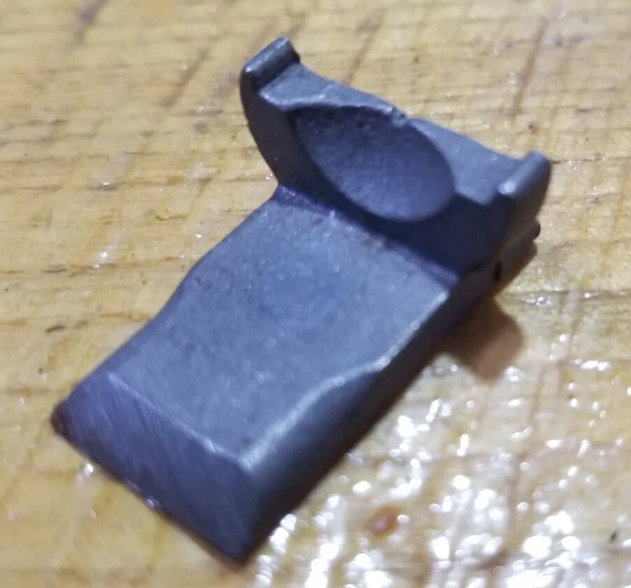 Traditional rear Sight muzzleloader pistol rifle black powder Hawken ...