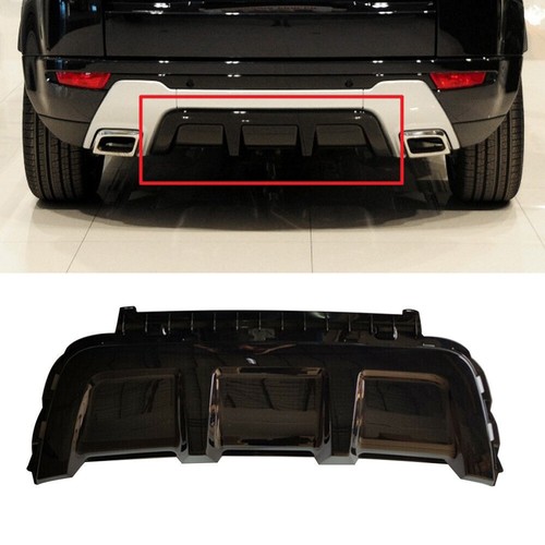 For Range Rover Evoque 2012-2018 Gloss Black Rear Bumper Guard Plate ...