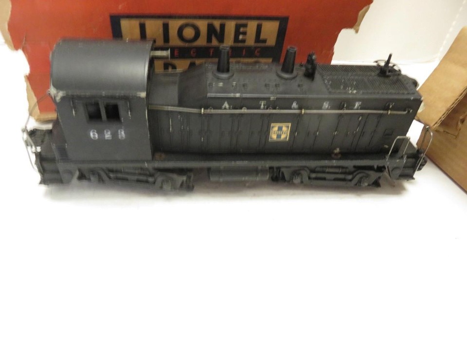 LIONEL TRAINS POST-WAR 623 SANTA FE SWITCHER- RUNS GREAT - 0/027- VG ...