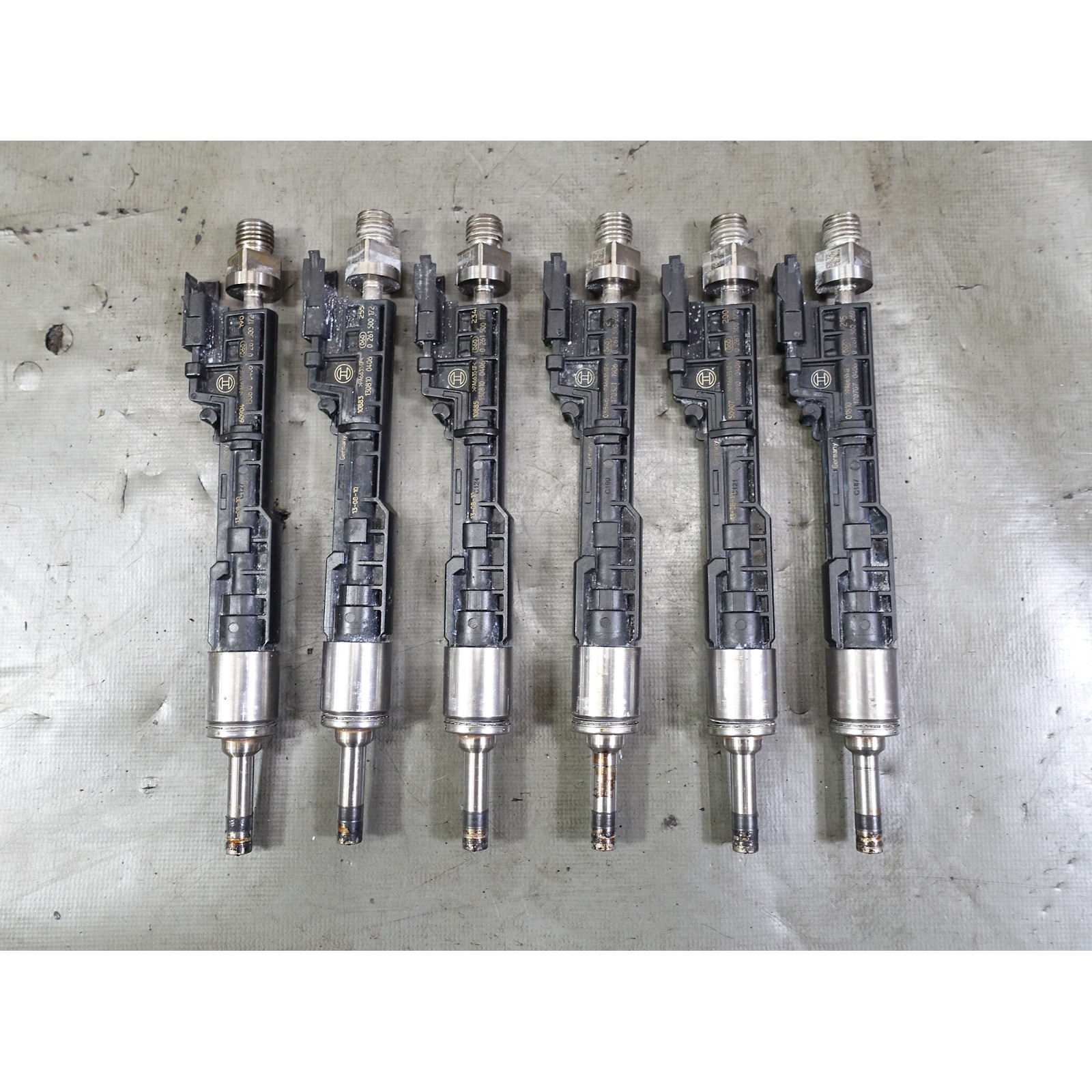 2013-2020 BMW F30 F32 F22 N55 N20 S55 Fuel Direct Injector Set of 6 EU6 ...