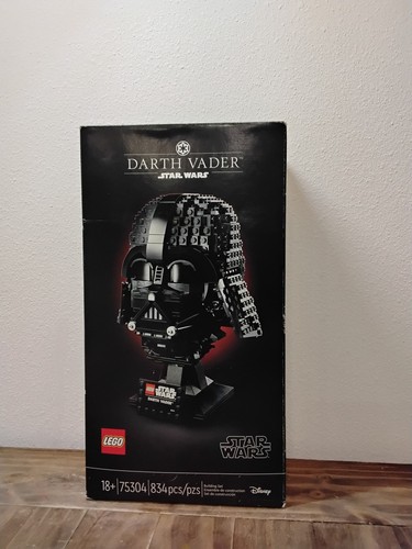 LEGO Star Wars Darth Vader Helmet 75304 Sealed Box Damaged Box Sealed ...
