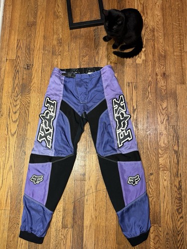 Fox Racing Purple MX Pants Size 30 | eBay
