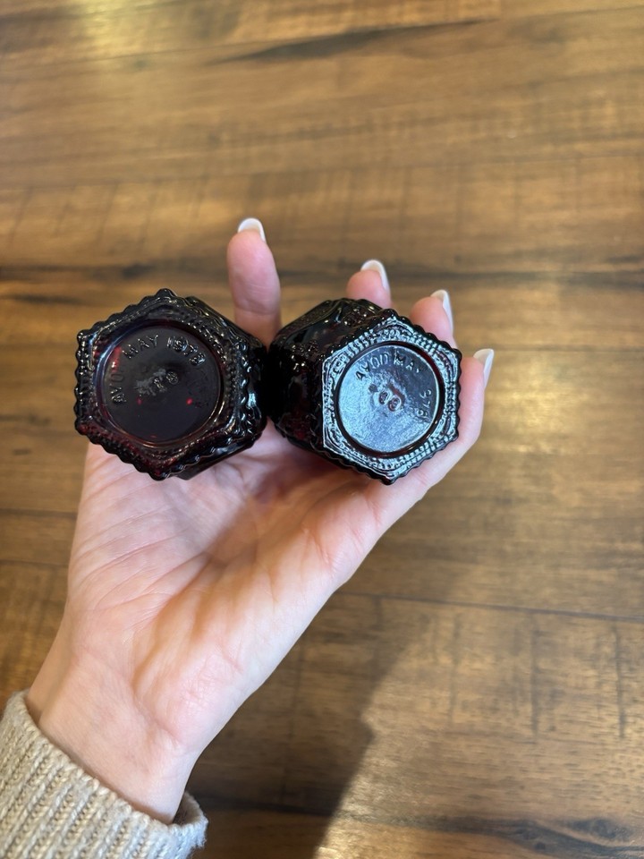 Vintage Cape Cod Avon Ruby Red Collection Salt And Pepper Shakers | eBay