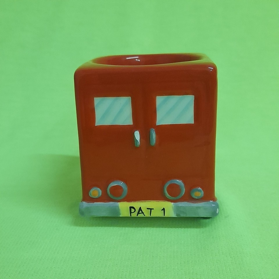 2005 Postman Pat and Jess in Van Egg Cup ER PLC Original vintage eggcup ...