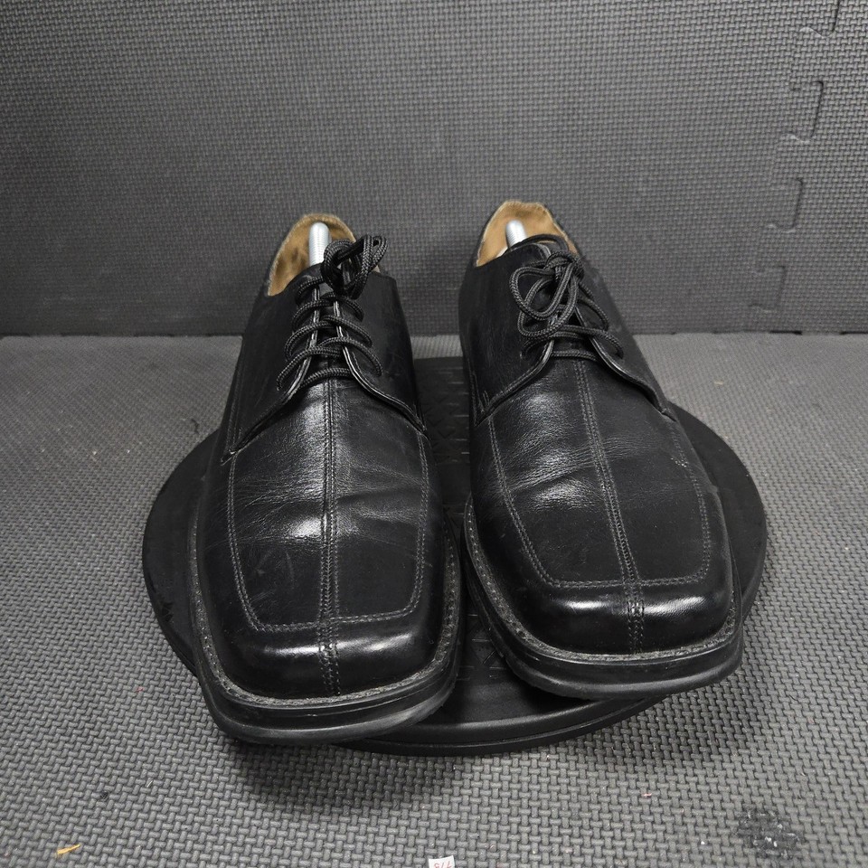 Nunn Bush NXXT Shoes Mens Size 13 Black Leather Dress Oxford Lace Up | eBay