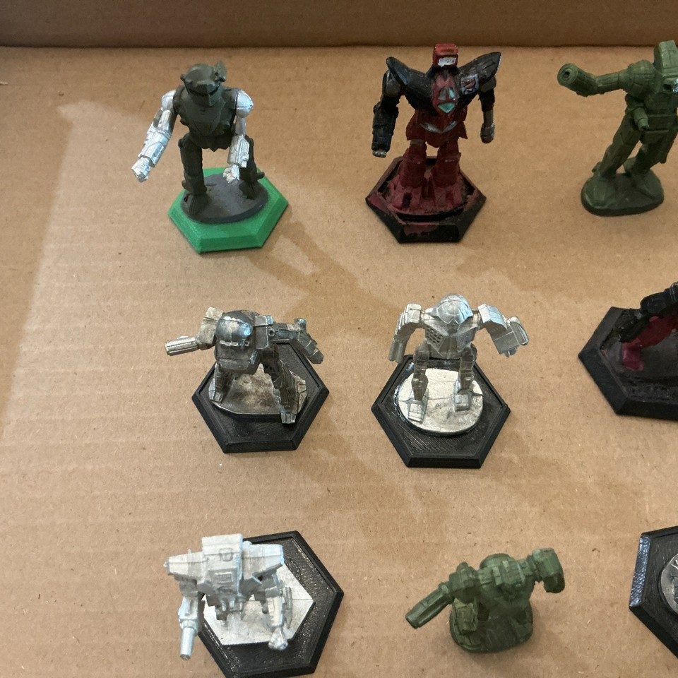 Battletech Miniature Lot 5 - 16 metal miniatures | eBay