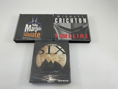 Audiobook CD Lot Timeline Crichton The Associate Phillip Margolin ...