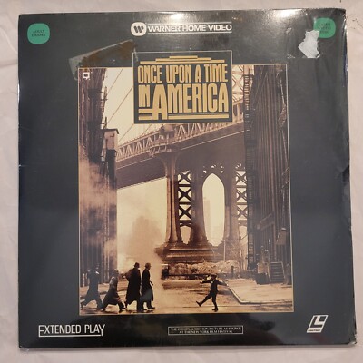 Once Upon a Time In America Extended Play Laserdisc Laser Disc New ...