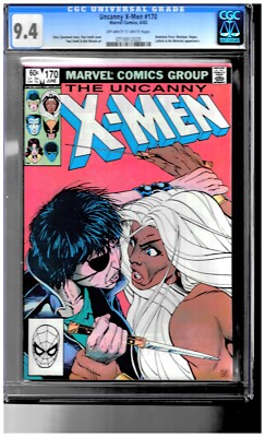 Marvel Comics The Uncanny X-Men #170 CGC 9.4 Rogue, Mystique, Morlocks ...