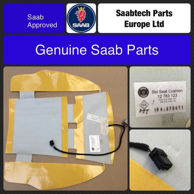 Saab 93 9-3 03-12my 4 Dr 5dr Front Comfort Seat Heated Pad Repair Kit ...