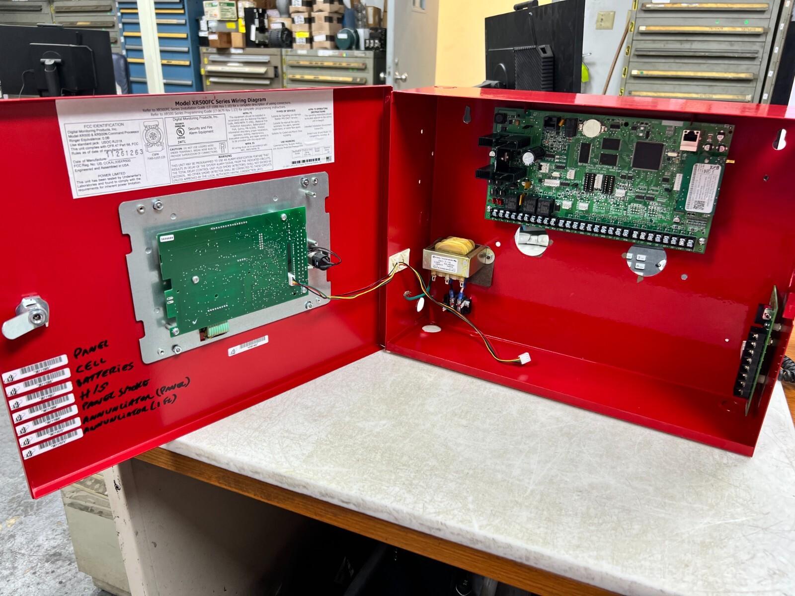 👀 DMP FIRE COMMAND CENTER ALARM PANEL XR500FC | eBay