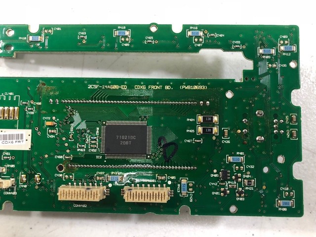 Ford OEM Stereo Radio 6cd Board Front Part# 2c5f-14a608-ed Cdx6 ...