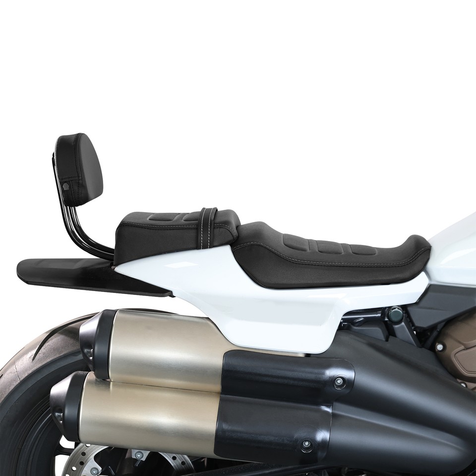 Rear Passenger Seat & Backrest Pad Fit For Sportster S 1250 RH1250S ...