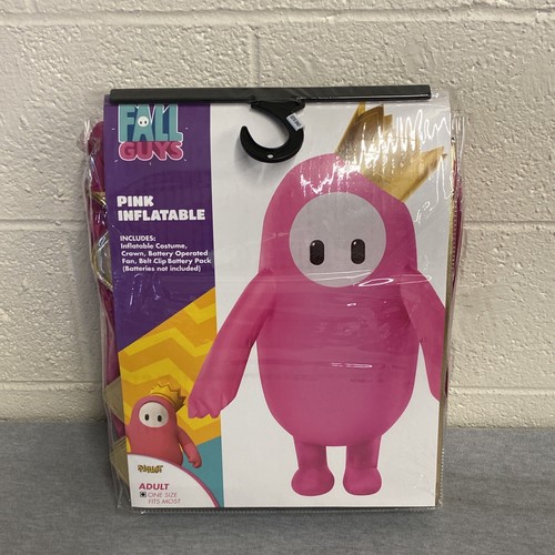 Fall Guys Pink Inflatable Halloween Costume Adult | eBay