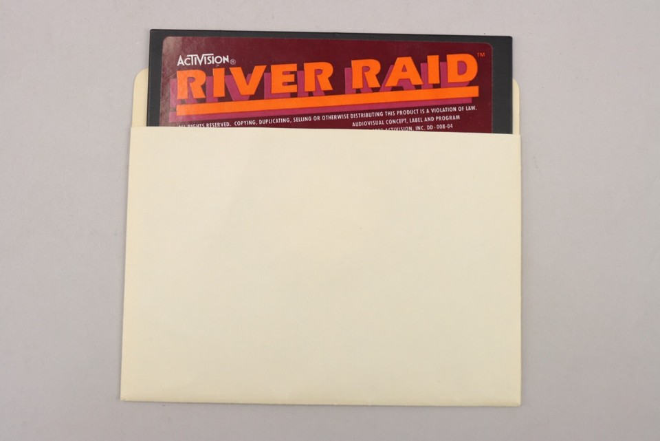 River Raid Commodore 64 C64 Disk Version 1982 Activision w/Box - No ...