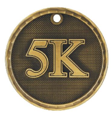 5K Running Medal Award Trophy Team Sports W/Free Lanyard Runner Race ...