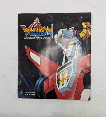 1984 Panini Voltron Defender Of The Universe Sticker Book - 100% ...