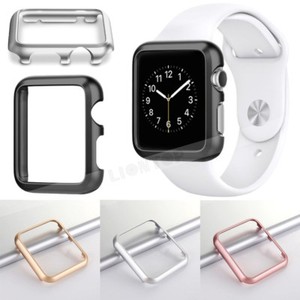 Stainless steel watch Frame Case For Apple Watch band Iwatch 44mm 42mm ...