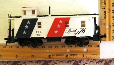 VINTAGE HO SCALE - MODEL POWER SPIRIT OF 76 RAILROAD CAR | eBay