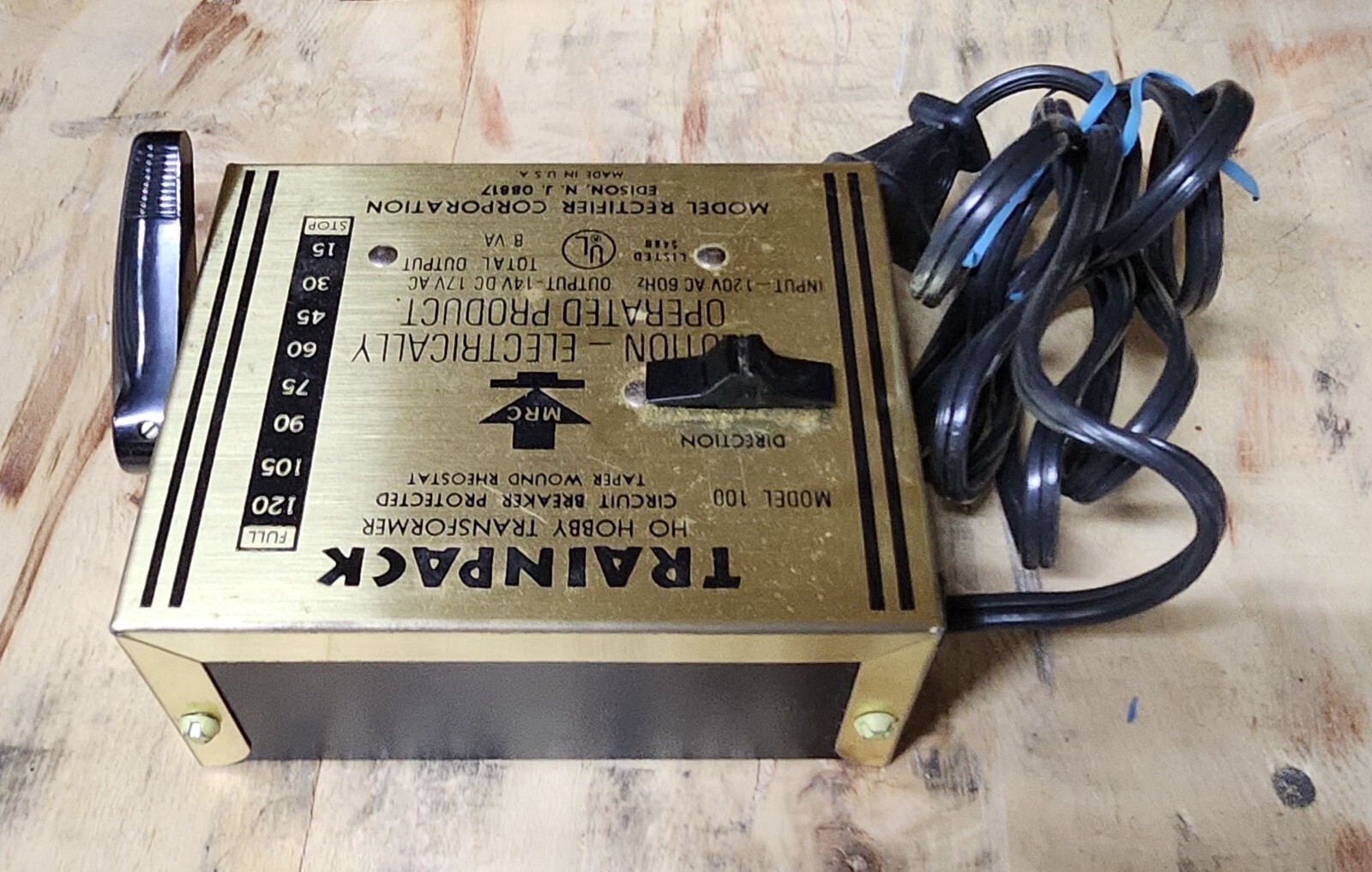 TrainPack model train HO transformer electric power supply railroad ...