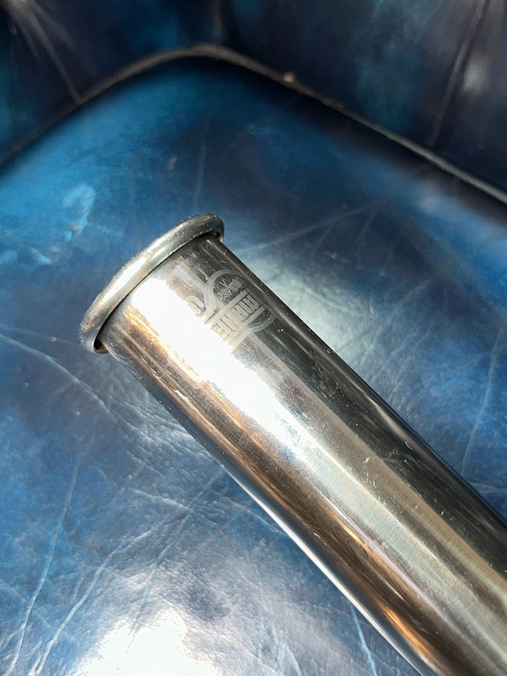 Classic Mini Maniflow Centre Exit Exhaust Pipe Silencer Stainless 2" 1 ...