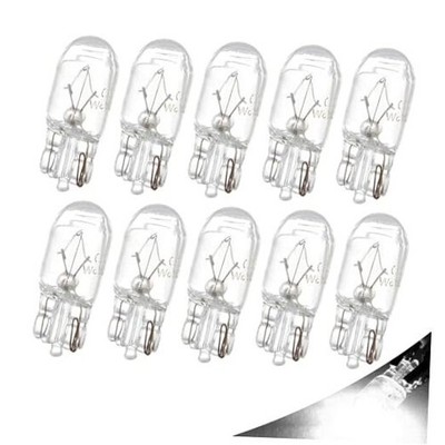 T10 Halogen Bulb, 192 12V 5W Waterproof High Brightness Side Light ...