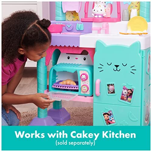 Gabby’s Dollhouse, Bakey with Cakey Oven, Kitchen Toy with Lights and ...
