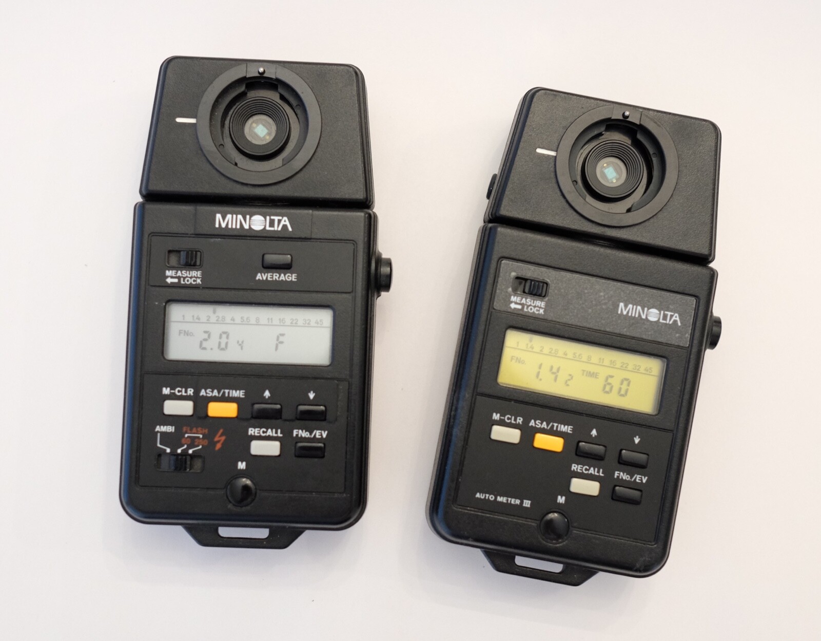 Minolta Auto Meter III & IIIf Flash / Incident Light Meters | eBay