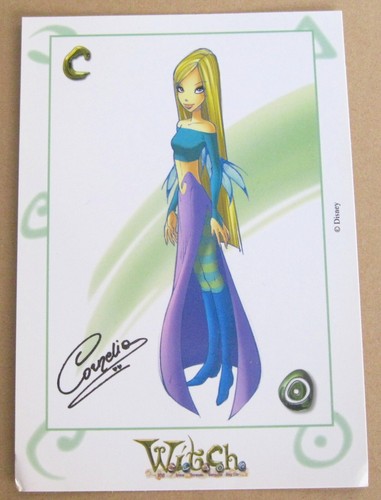 W.I.T.C.H. Cornelia - CARTOLINA POSTCARD © Disney - OVIESSE | eBay