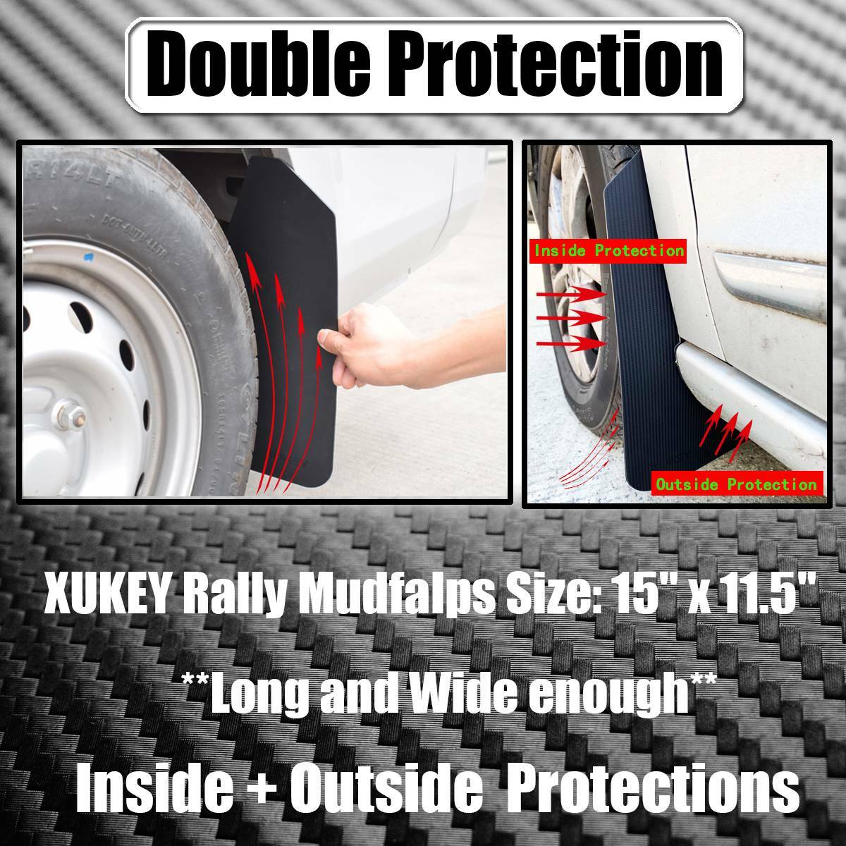 For Subaru Legacy Impreza WRX STI Rally Racing Mud Flaps Mudguards ...