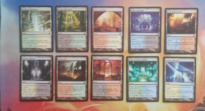 Set of All 10 Bouncelands Ravnica: CoG Block LP/EX MTG English Bounce ...