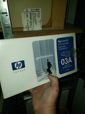 Genuine NEW HP LaserJet 03A C3903A Black Toner Print Cartridge | eBay