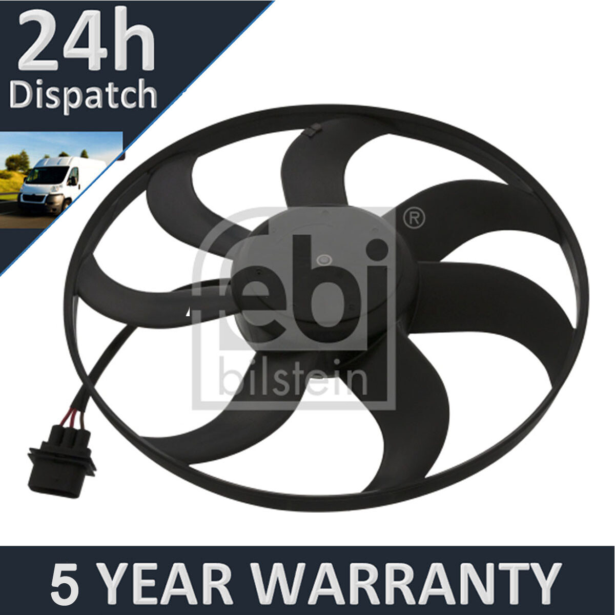 Fits VW Polo Skoda Fabia Seat Ibiza Purevue Radiator Fan 6R0959455C | eBay