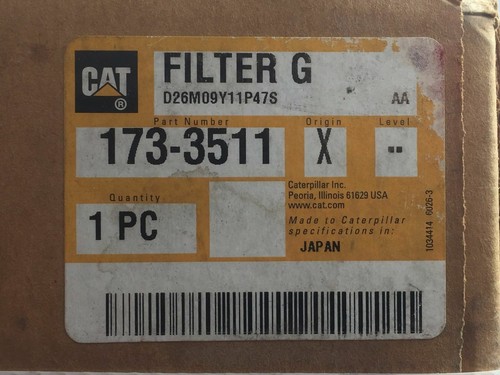 CAT Caterpillar 173-3511 Filter GP-Oil Hydraulic / Transmission filter ...