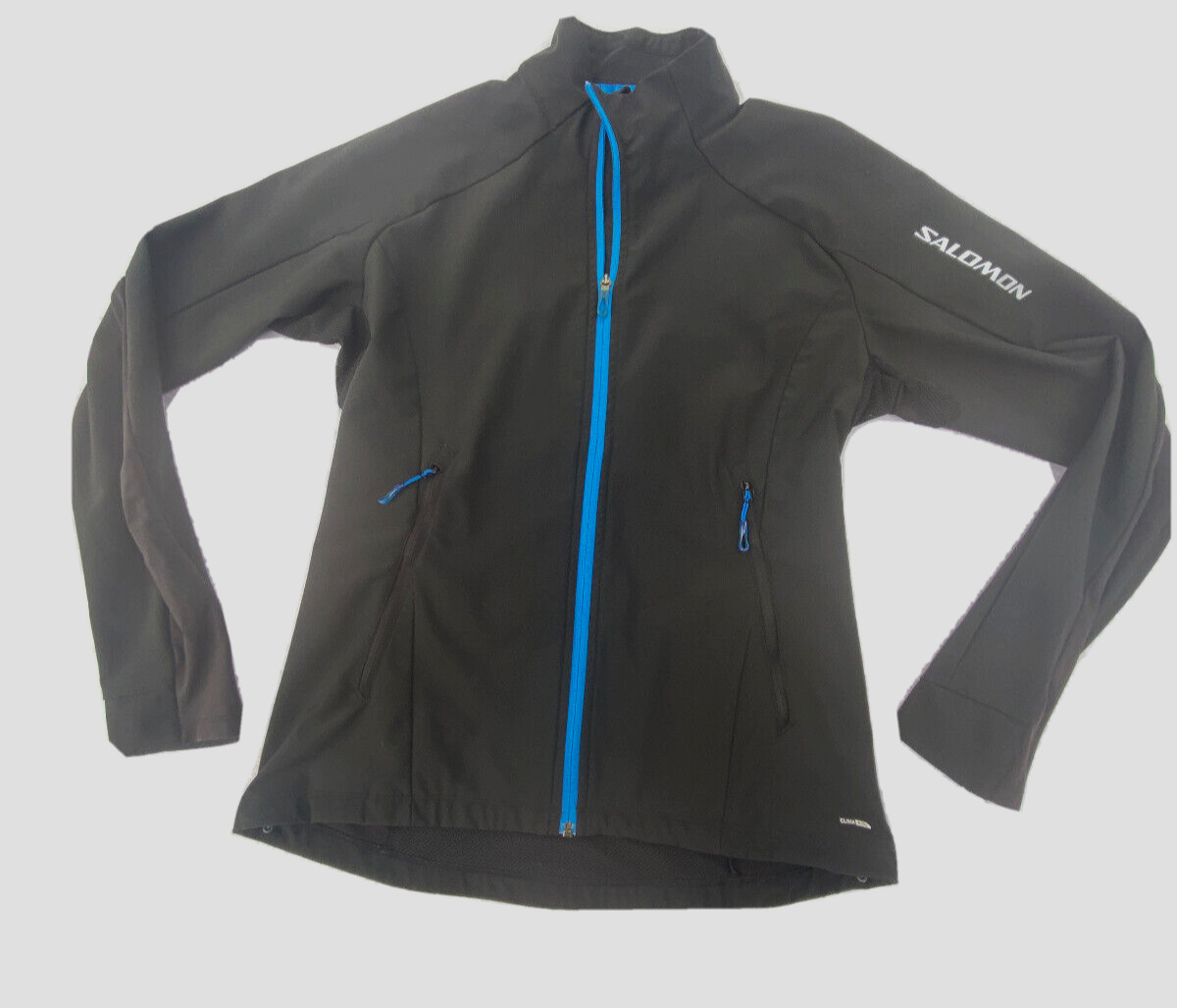Salomon Jacket Womens Large Windbreaker Clima Wind, B… - Gem