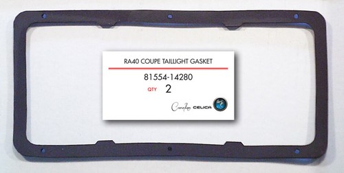 2nd Gen Toyota Celica Rear Taillight Gasket Seals Set Coupe 81554-14280 ...