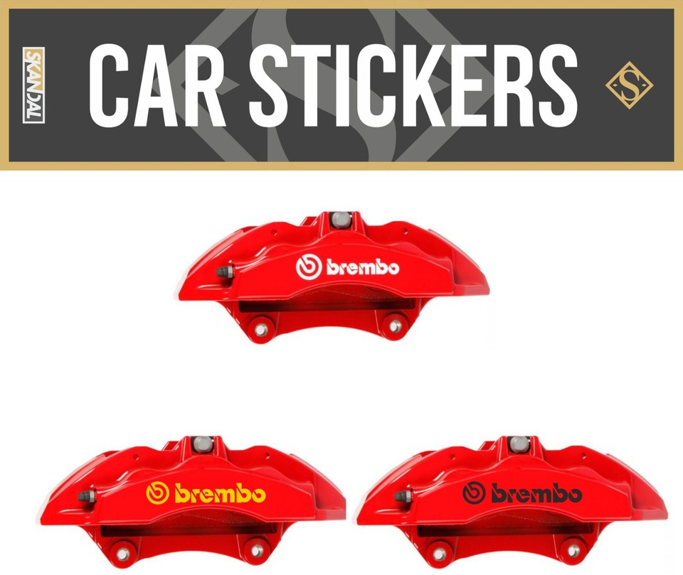 10x Brembo Calipers Stickers Quality Decal Rally JDM WRC WRX All Sizes ...