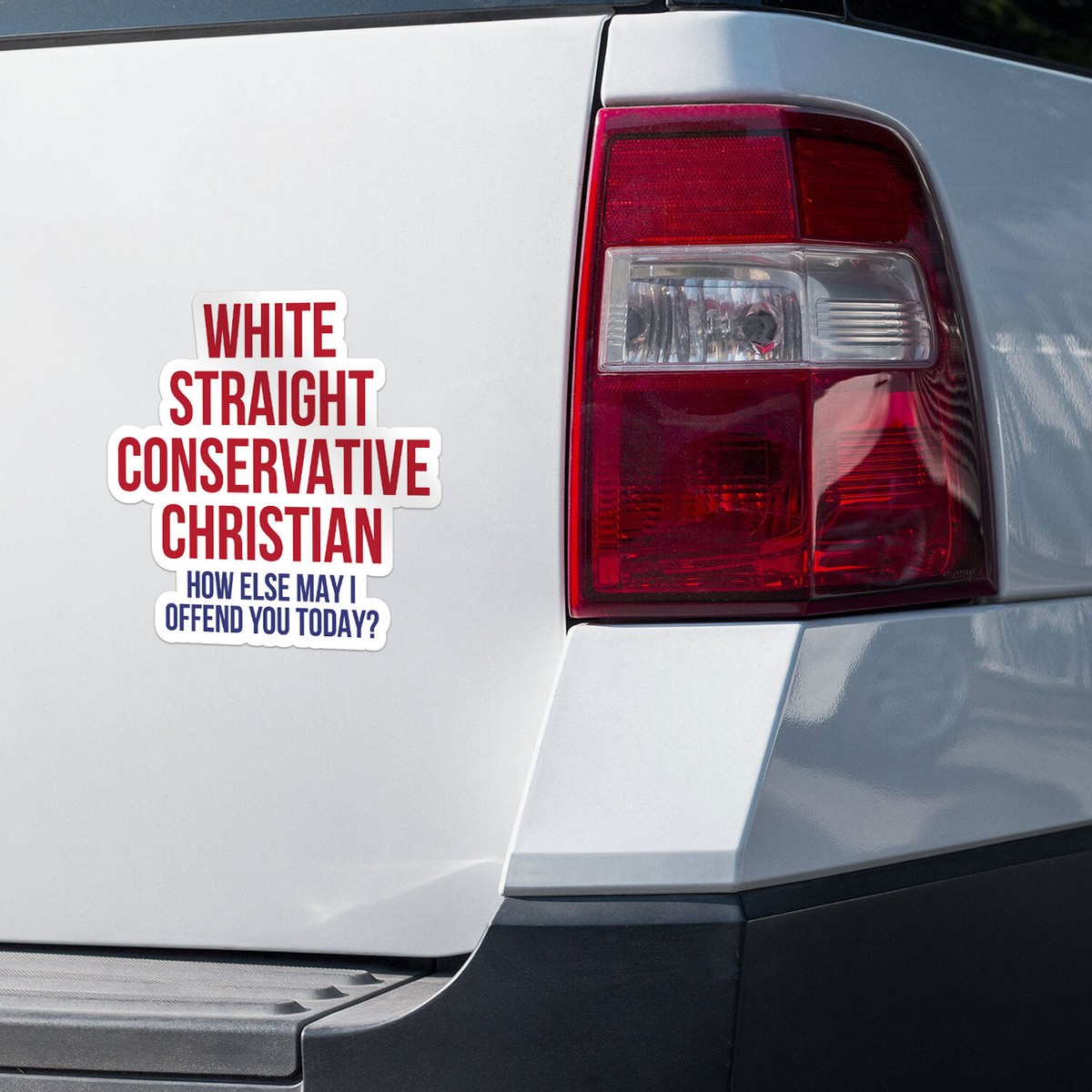 Old School Conservative Bumper Sticker
